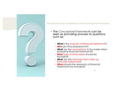 Topic 1 The Conceptual Framework Flashcards Quizlet