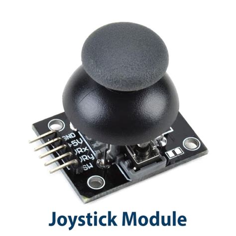 Joystick Module Interfacing With Arduino