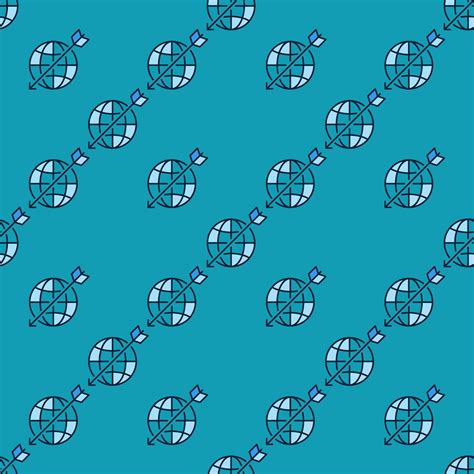 Earth And Arrow Multipolarity Blue Seamless Pattern 54732002 Vector Art Earth And Arrow Multipolarity Blue Seamless Pattern 54732002 Vector Art