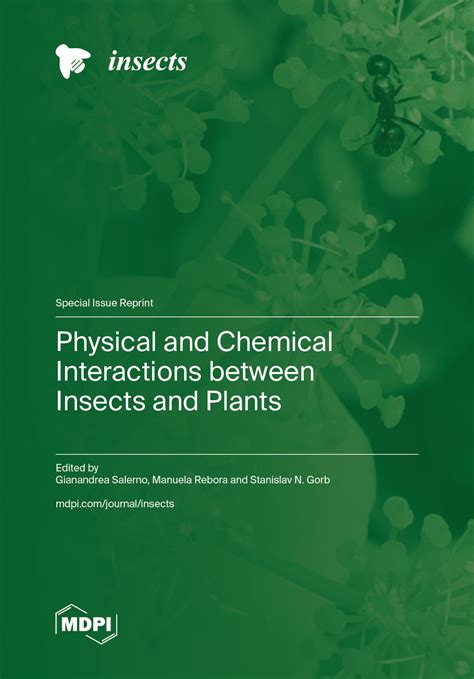 Physical And Chemical Interactions Between Insects And Plants Mdpi Books
