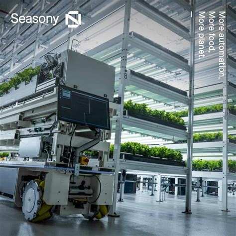 Seasony Watney Autonomous Vertical Farming Robot Agtecher The Agri Tech Place