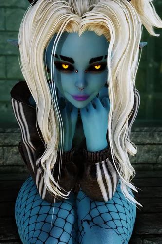 Blue Oni By Streachybear Preset Adult Mods Loverslab