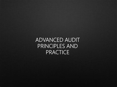 Lectureoneauditregulationinaglobal Copypptx