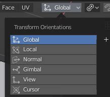 Assigning Shortcut For Transform Orientation Type User Feedback Developer Forum