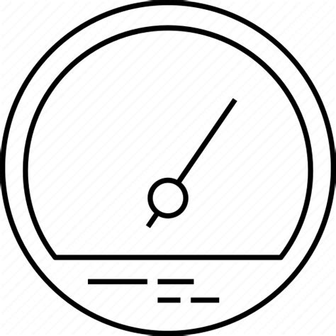 Asset Code Guage Performance Speed Analytics Speedometer Icon