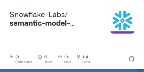 Github Snowflake Labssemantic Model Generator Jason Summer