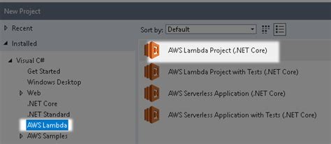 C Aws Lambda With Net Core Enabling Injection For Ioptions