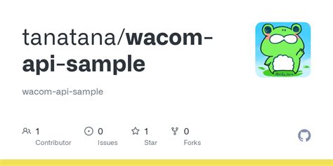 GitHub Tanatana Wacom Api Sample Wacom Api Sample