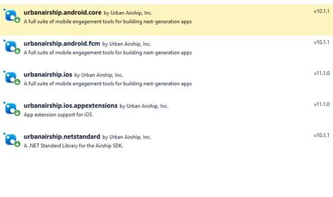 xamarin ios project issue airship support