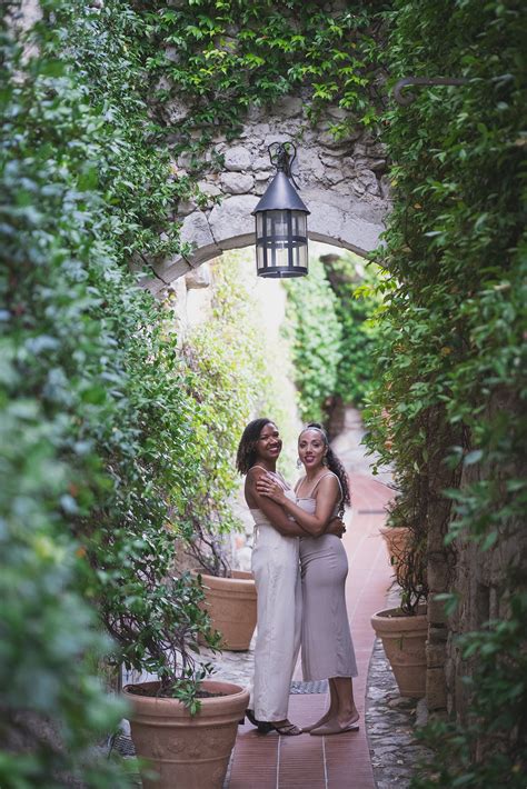french riviera ladies proposal