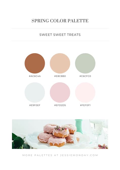 Spring Color Palette Inspiration With Hex Codes Jessie Monday
