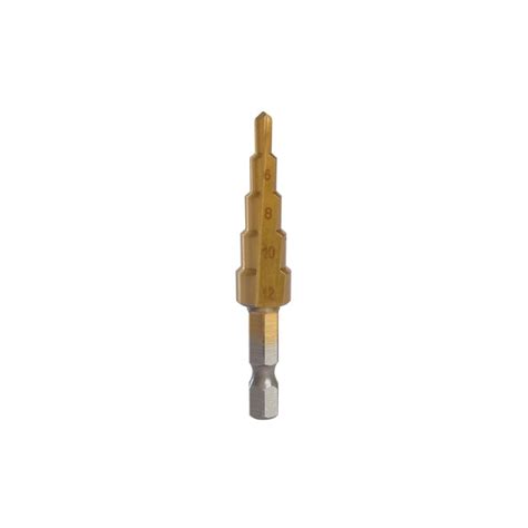 Premium Photo Step Drill Bit For Drilling Holes In Metal Clipping Path