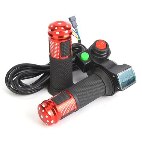Electric Bike Twist Throttle 1 Pair Universal Led Grandado