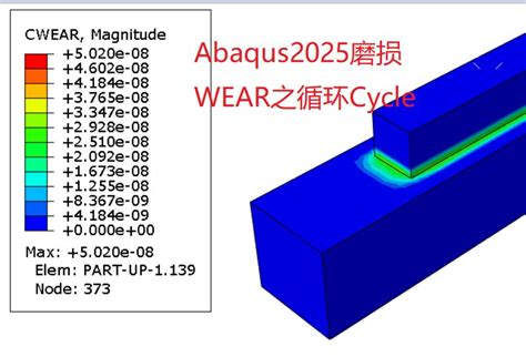 Abaqus2025磨损wear之循环cycle Abaquser Abaquser 哔哩哔哩视频