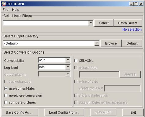 Users Guide Of Rtf To Xml