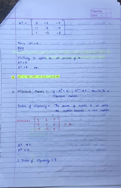 SOLUTION Types Of Matrices Studypool