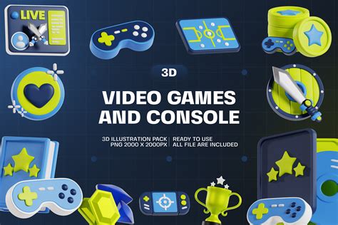 Video Games Icon 3d Illustration An Object 3d Model By Tempcraft