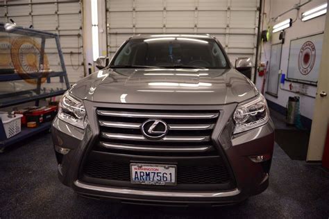 Dechroming Lexus Gx460 Front Grill Side Moldings Window Trims Door Handles Back Chrome