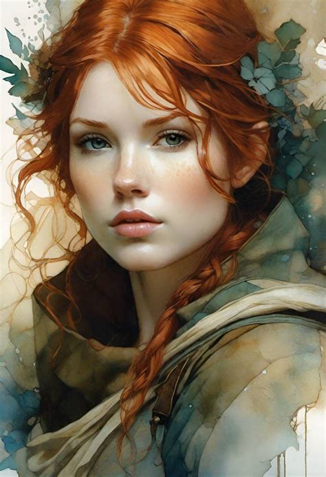 Redhead 2510 By Ionicai On Deviantart