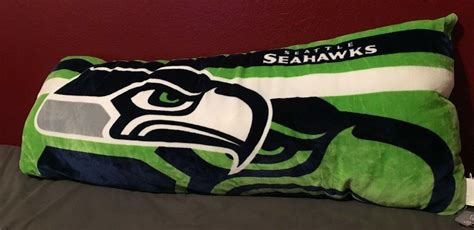 Seattle Seahawks Nfl Body Pillow 20 X 52 By The Northwest New With Tags