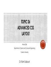 Essential CSS Layout Techniques For Web Development Course Hero
