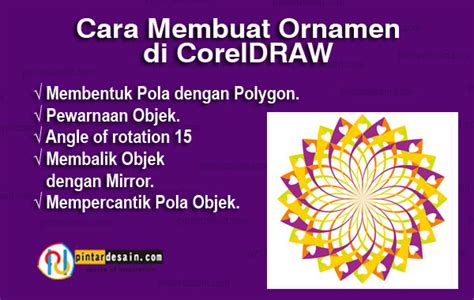 Cara Membuat Ornamen Di Coreldraw