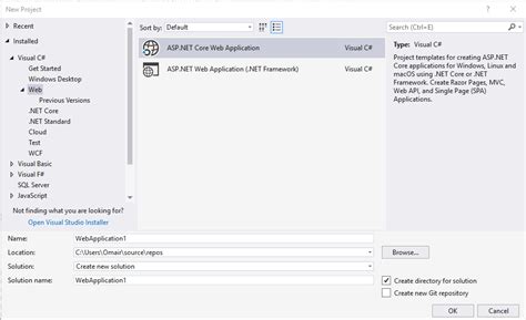 How To Create Your First Net Core Mvc Project By Umair Abid Medium