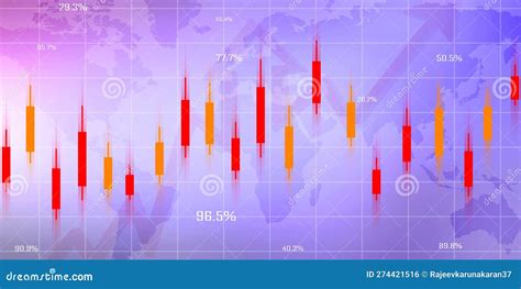 Futuristic Raise Arrow Chart Digital Transformation Abstract Technology Background Business