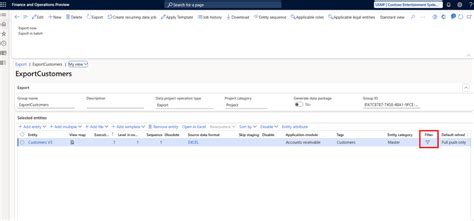Data Entity Export Performance Tips Finance And Operations Dynamics 365 Microsoft Learn