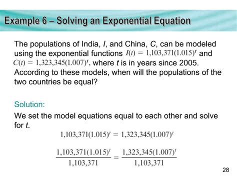 Logarithmic And Exponential Functionsppt