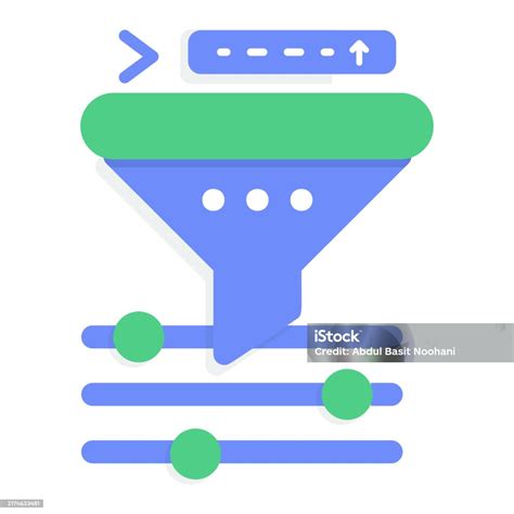 Output Filtering Icon Representing Ai Data Filtering System Output