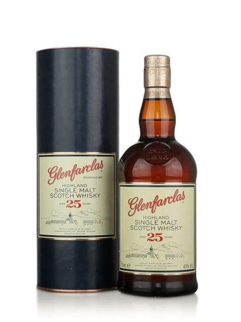 Glenfarclas 25 Year Old Speyside Single Malt Scotch Whisky 70cl The