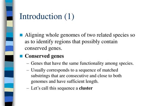 Ppt Efficient Genome Alignment Optimization Algorithm In Noisy Data Powerpoint Presentation
