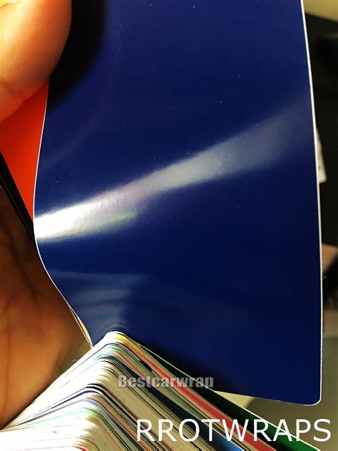 2020 Midnight Blue Silk Satin Vinyl Wrap For Car Wrap With Air Bubble