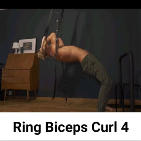 Ring Bicep Curl 4 Exercise How To Workout Trainer By Skimble