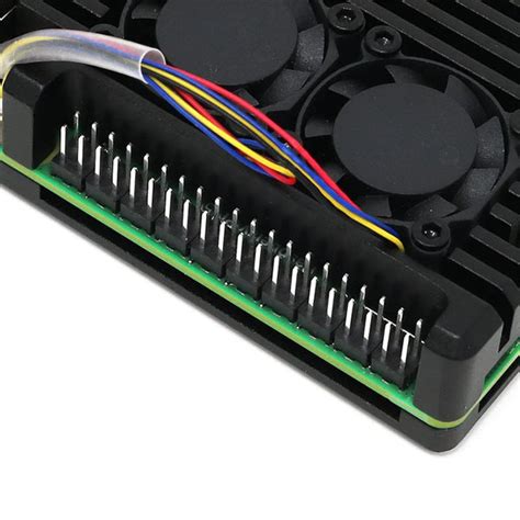 Onpadru Алюминиевый корпус для Raspberry Pi 5 с двумя охлаждающими вентиляторами Цена 1 490