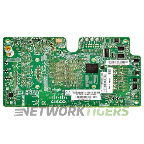 Ucsb Mlom 40g 03 Cisco Virtual Interface Card Ucs M3 Blade Series Networktigers