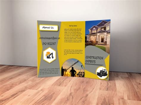 Design A Professional Trifold Brochure By Uswatahir Fiverr