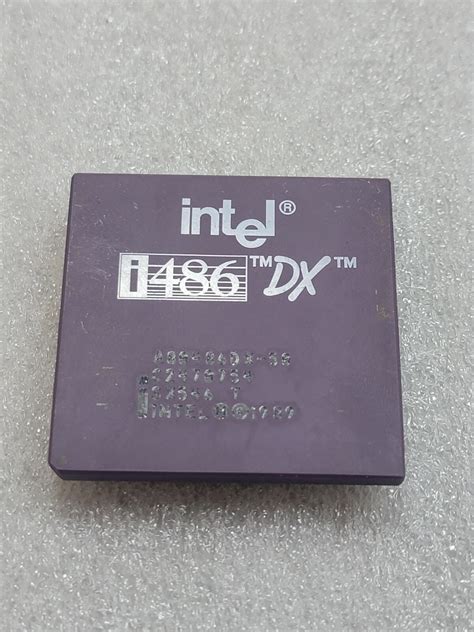 Intel 486dx 50mhz Processor Sx546 For Sale Online Ebay
