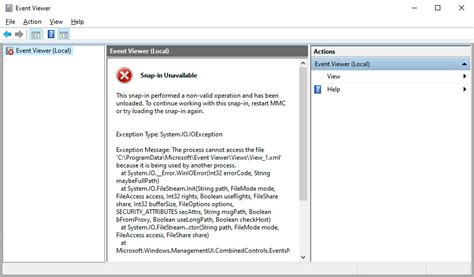 Windows V V Updates Break Event Viewer Custom Views