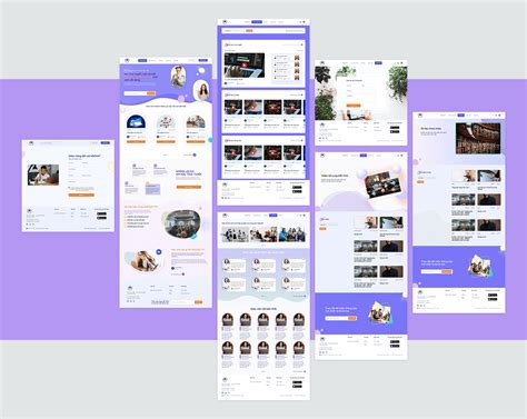 sản phẩm của học viên khoá ui design behance