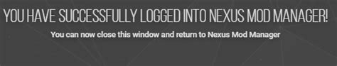Not Able To Log In Nexus Mod Manager Issue Nexus Mods Nexus Mod Manager GitHub