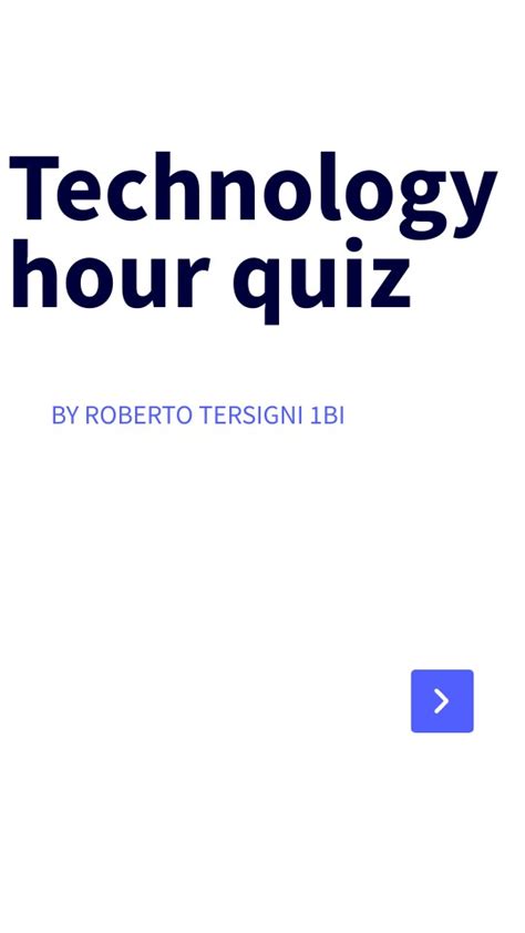 Quiz Informatica Genially