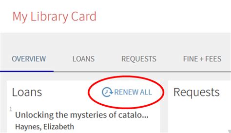 How do I renew my books? - LibAnswers