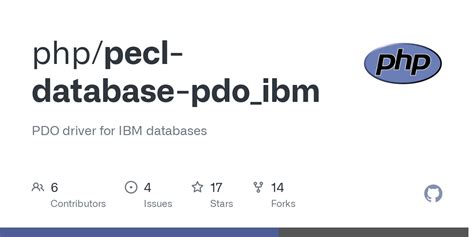 GitHub Php Pecl Database Pdo Ibm PDO Driver For IBM Databases