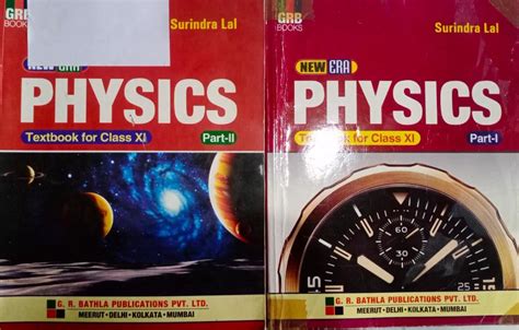 GRB Ner Era Physics Part 1 2 Class 11 By Surindra Lal Second Hand Used Book S Surindra