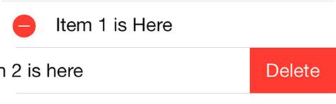Simple Re Usable Swipe To Delete Xamarinios Mvvmcross James Montemagno