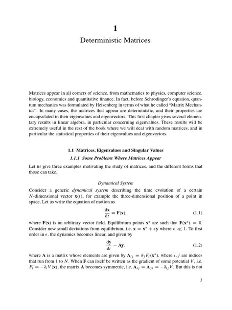 05 1 pp 3 14 deterministic matrices pdf eigenvalues and