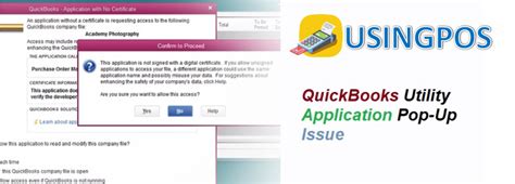 How To Fix Quickbooks Utility Application Pop Up Issue Ourboox