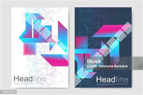 최소한의 소책자 템플렛 잡지 전단지 전단지 커버 소책자 연례 보고서 배너 현대 미래 가상 추상 배경입니다 A4 용지에 대한 스톡 벡터 아트 및 기타 이미지 Istock